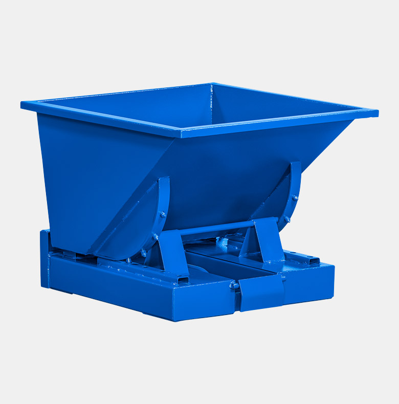 TIPPCONTAINER 150 LITER BLÅ